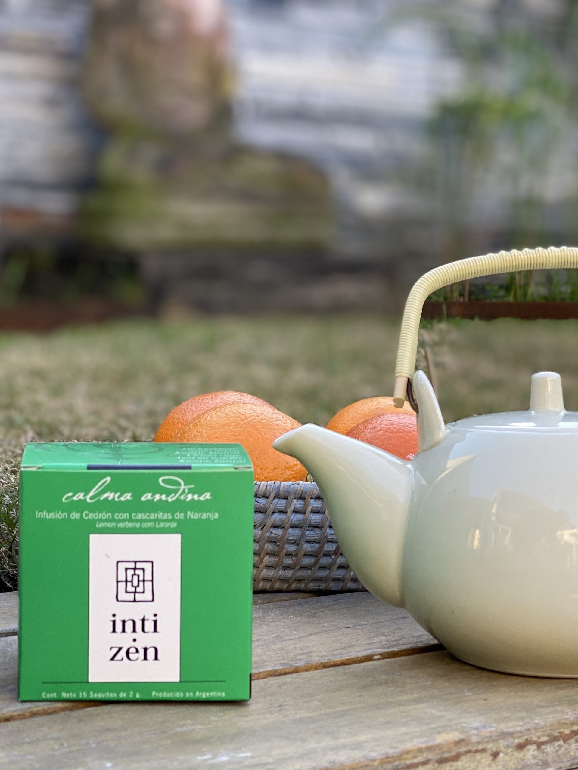 CALMA ANDINA TEA INTI ZEN (Box 15 Tea´s bags). Lemon, verbena and ...