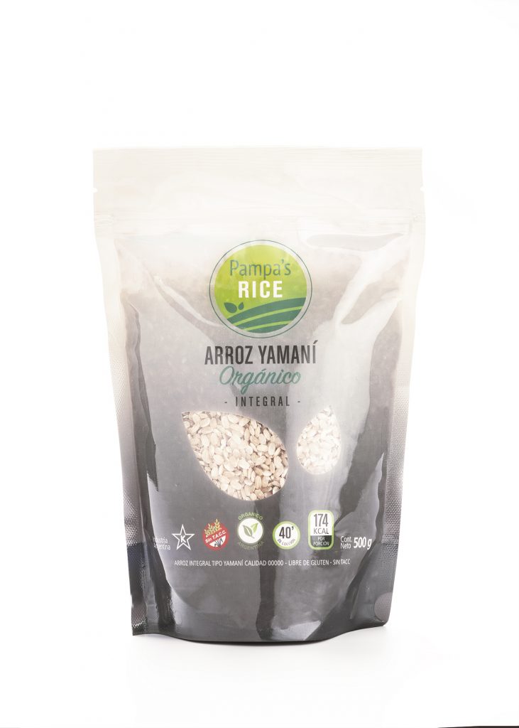 PAMPA RICE - Organic Whole Wheat Yamani Rice x 500 grams PAMPA RICE ...